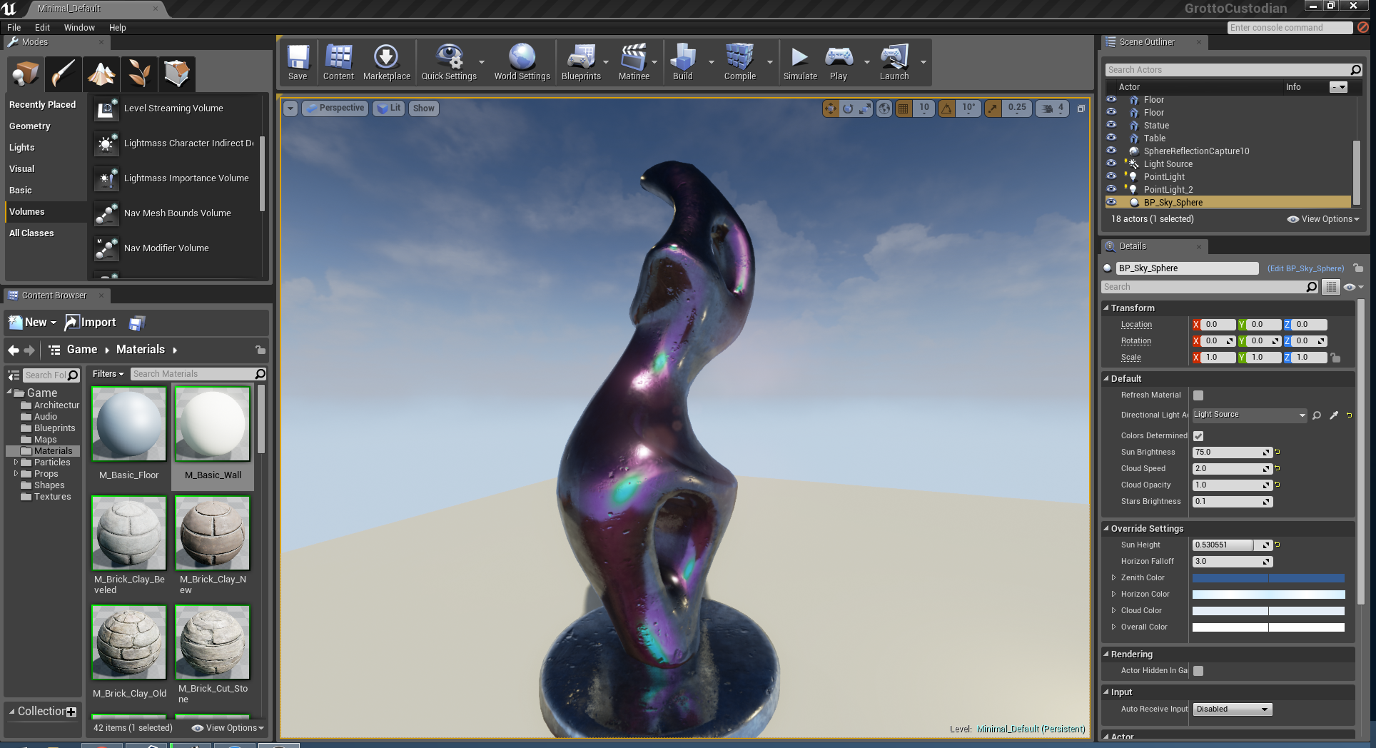 How do you create a rainbow reflection material? - Rendering - Epic Developer Community Forums